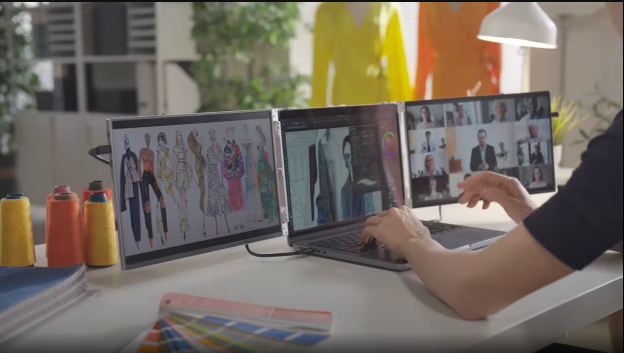 Seamless Productivity: A Folding Screen Extender For Laptops – Llimink