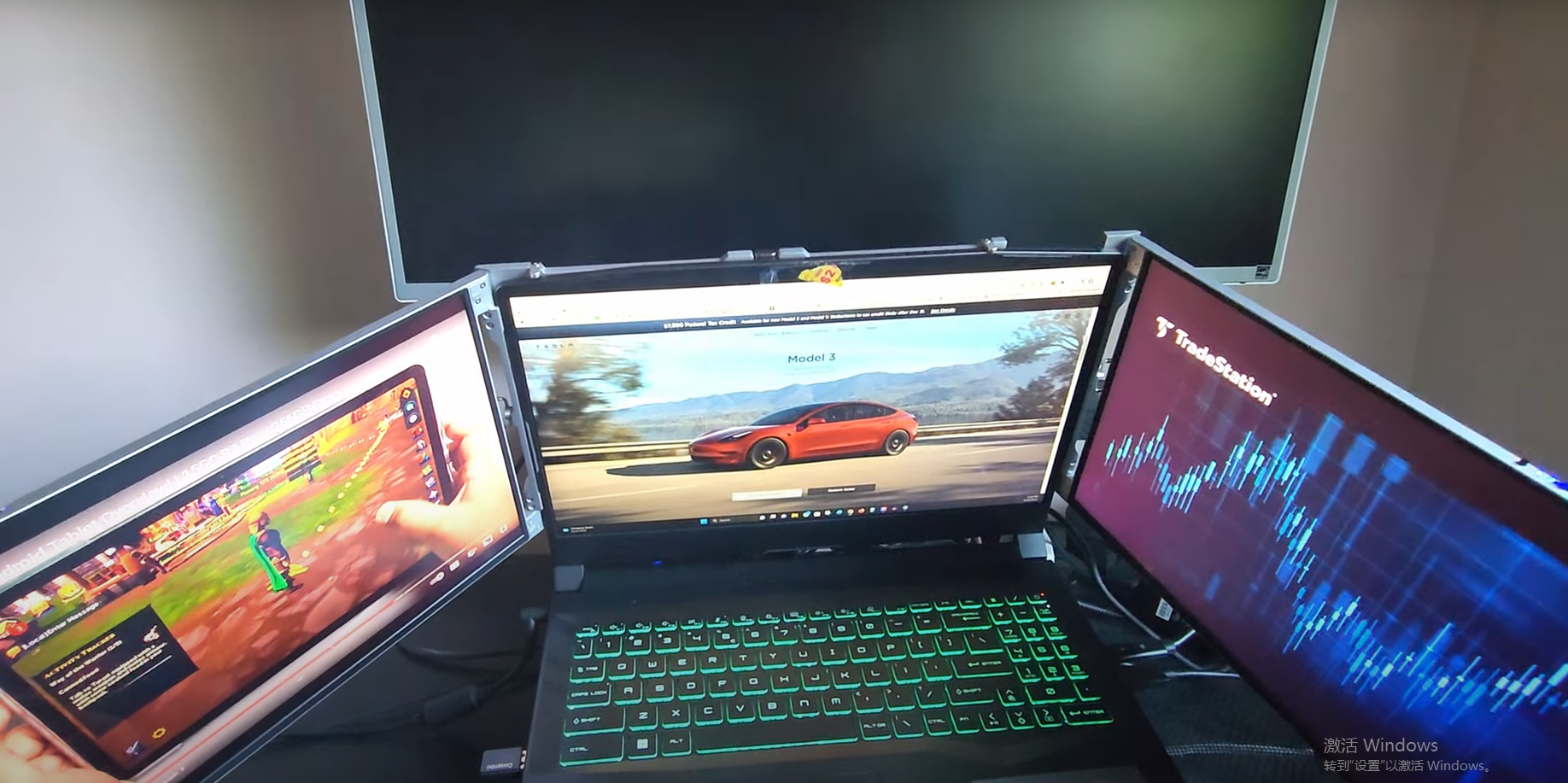 Llimink Triple Screen Extender: Elevate Productivity and Gaming Experience
