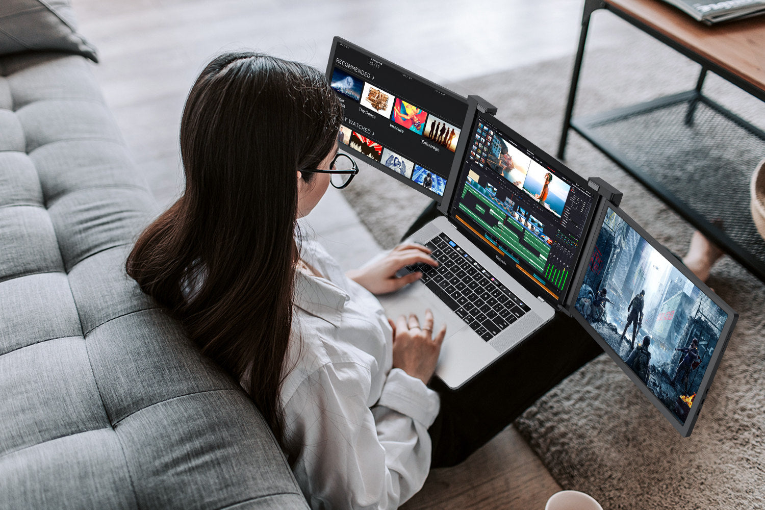 Programmer's Mobile Extended Display: Boost Productivity & Code ...