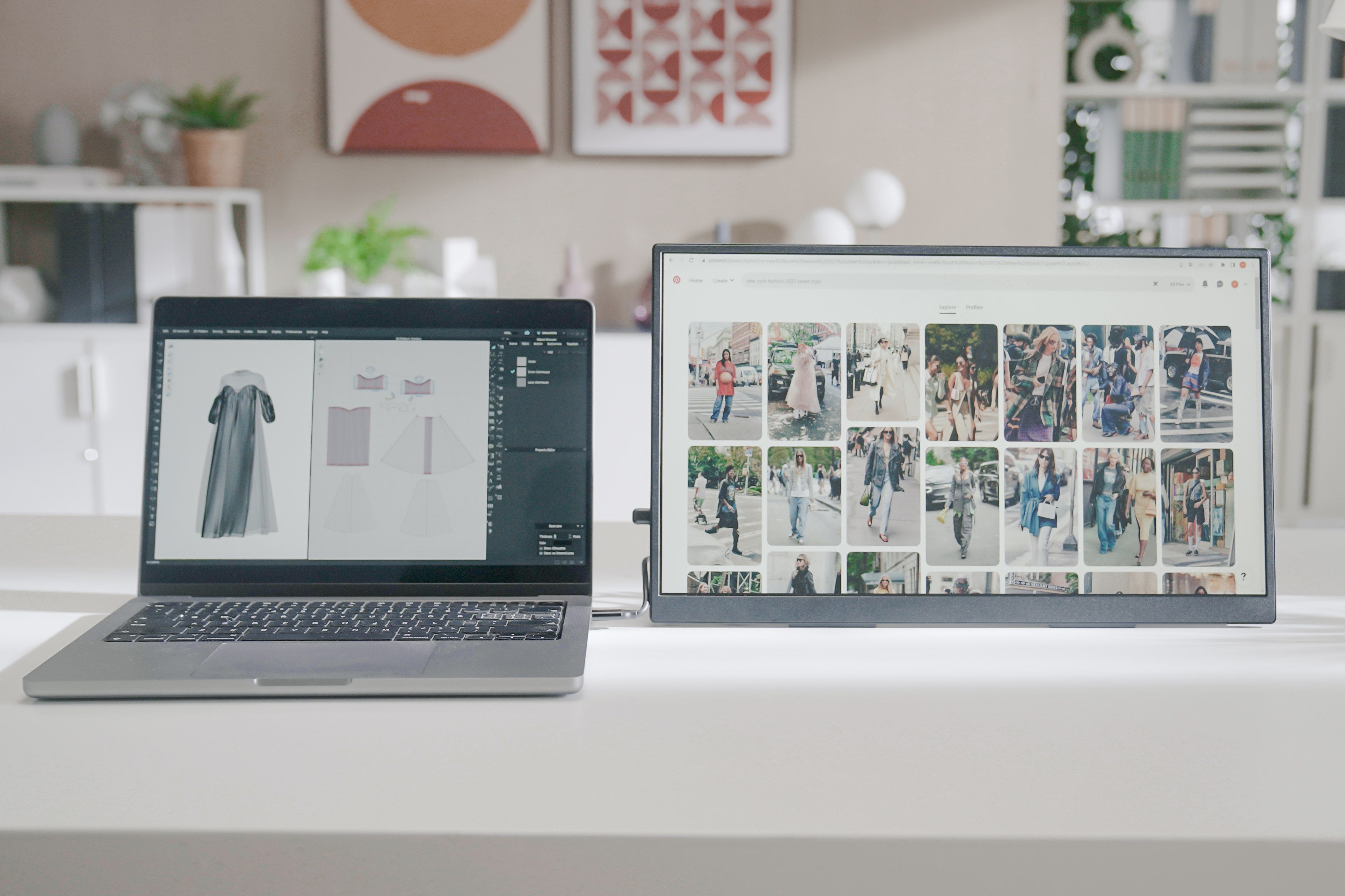 Slim IPS Display Laptop Extender: Lifelike Viewing Experience – Llimink